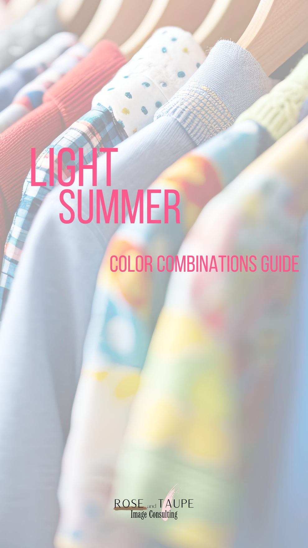 Light Summer Color Combinations Guide – Rose and Taupe Image Consulting